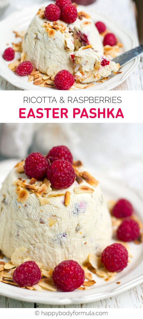 Must Try Easter Pashka with Ricotta & Raspberries – Happy Body Formula