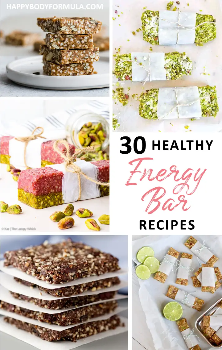30 Healthy + Homemade Energy Bar Recipes – Happy Body Formula